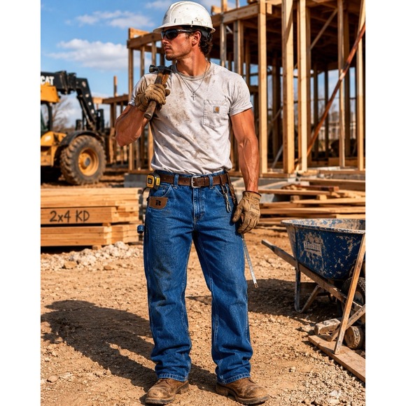 Wrangler | Jeans | Wrangler Riggs Work Jeans Mens 3636 Blue Workhorse ...